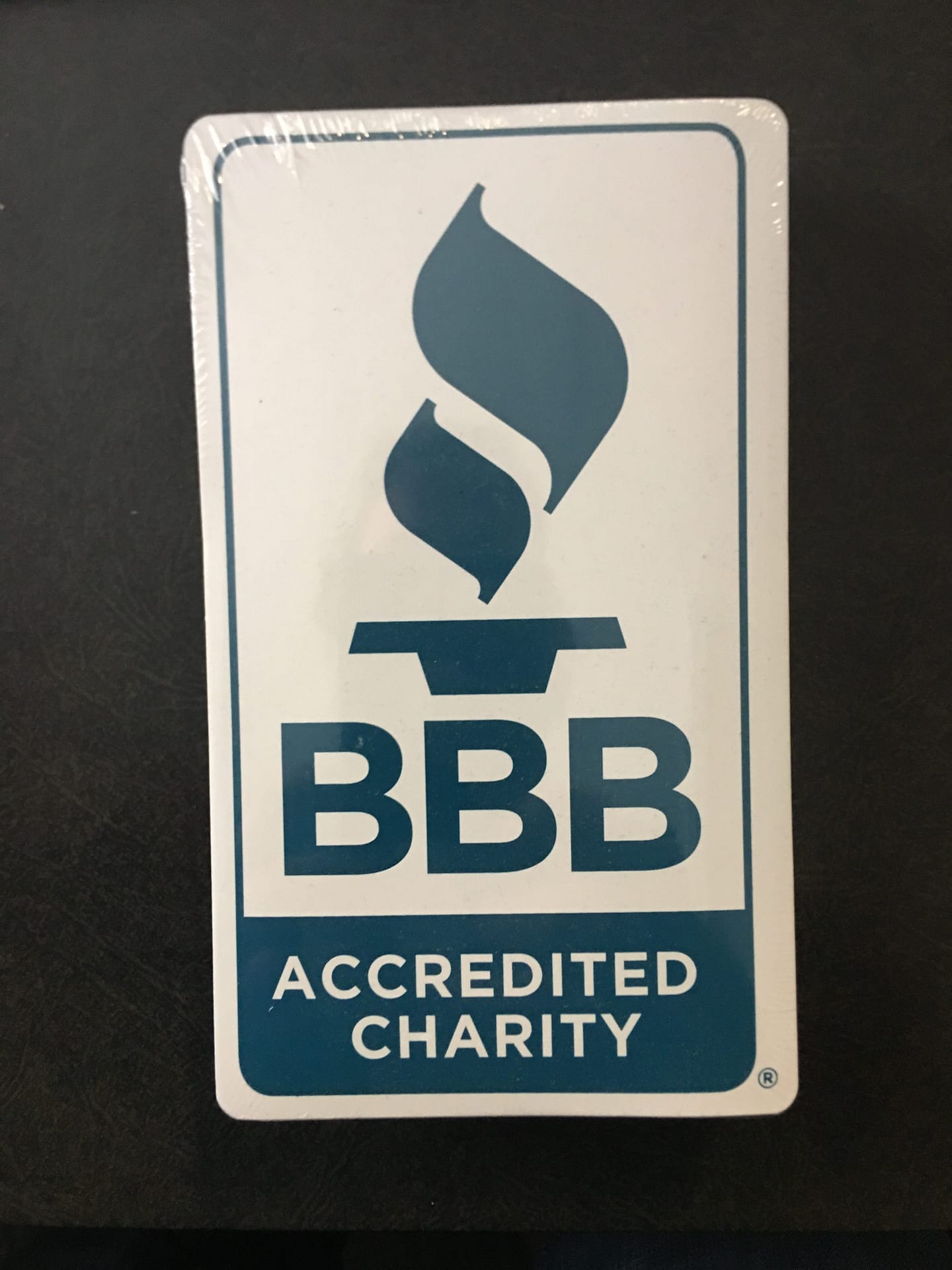 BBB-Window Decal—Medium (Charity) – Pop Imprint